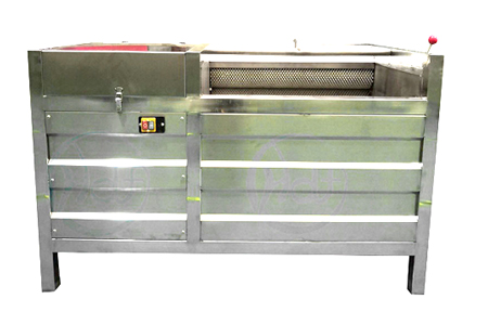 Brush root vegetable and fruit washing peeling machine - Huafood ...