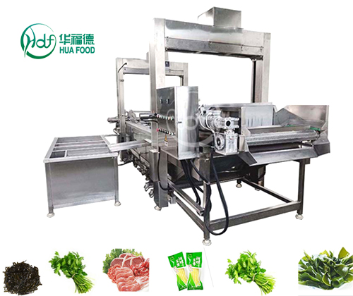 Vegetable potato blanch banana potato chips blanching machine - Huafood ...