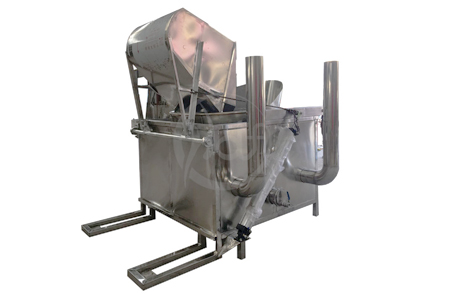 Electric fryer air peanut frying machine - Huafood machine - Packing ...
