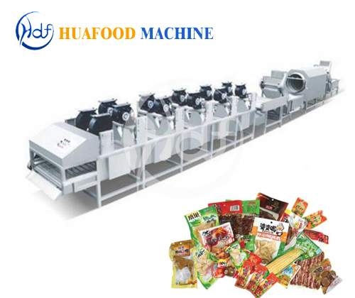 Fruits and vegetables flip air drying machine food packaging bag ...