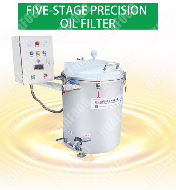 Automatic Cooking Five-stage Oil Filter Machine - Huafood machine ...