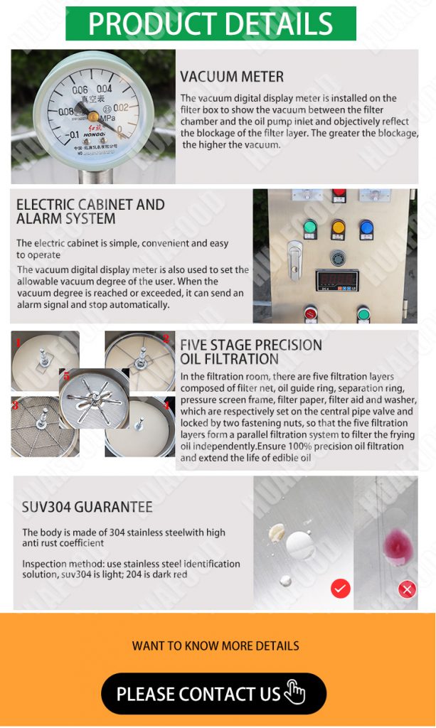 Automatic Cooking Five-stage Oil Filter Machine - Huafood machine ...