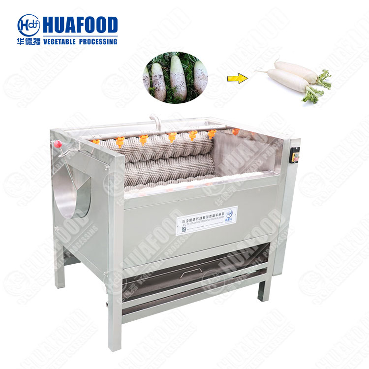 Root vegetable washing and peeling machine - Huafood machine ...