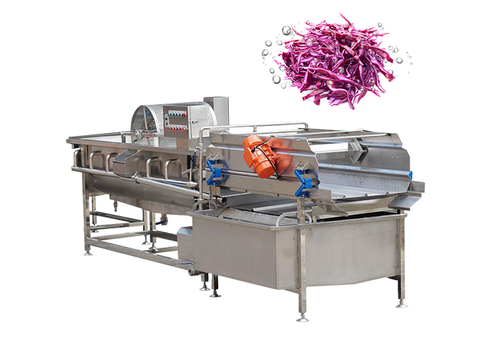 Eddy cleaning machine/vortex vegetable washing machine - Huafood ...