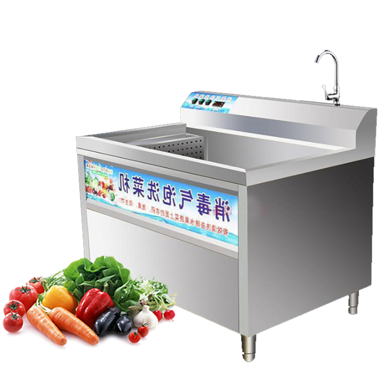 Automatic vegetable fruit ozone washer / vegetable washer - Huafood ...