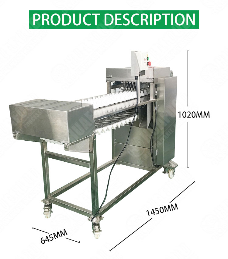 Professional fresh corn carrot segment cutting machine - Huafood ...