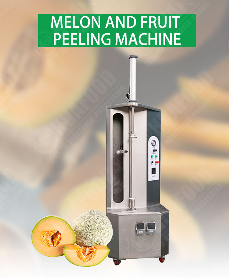 Marrow squash peeler/ wax gourd striping peeler - Huafood machine ...