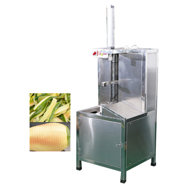 Marrow squash peeler/ wax gourd striping peeler - Huafood machine ...