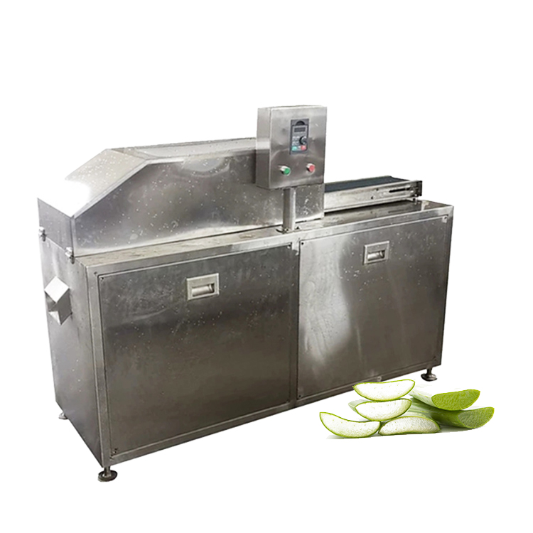 Automatic Aloe Vera Leaf Peeling Machine For Aloe Vera Gel Extraction ...