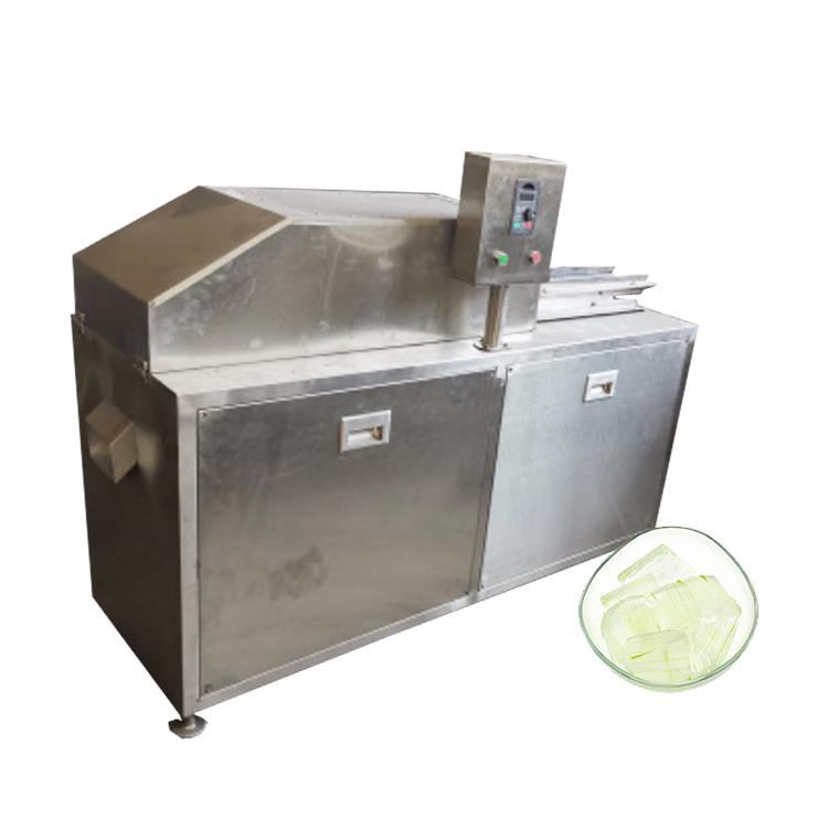 Automatic Aloe Vera Leaf Peeling Machine For Aloe Vera Gel Extraction ...