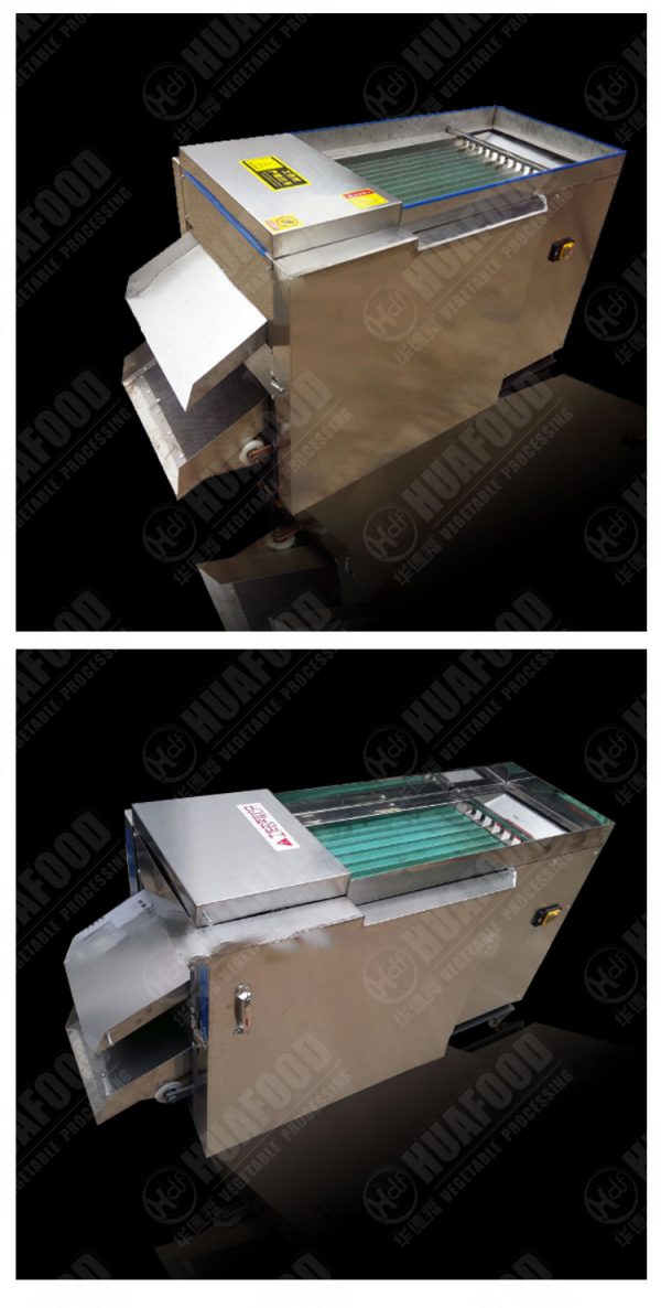 Industrial chilli stem cutting machine - Huafood machine - Vegetable ...
