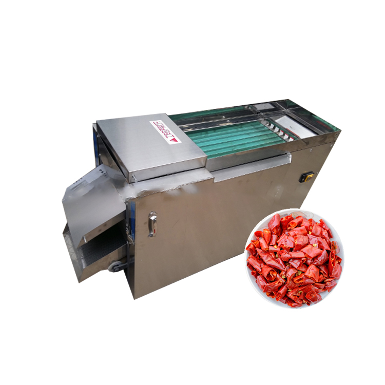 Industrial chilli stem cutting machine - Huafood machine - Vegetable ...