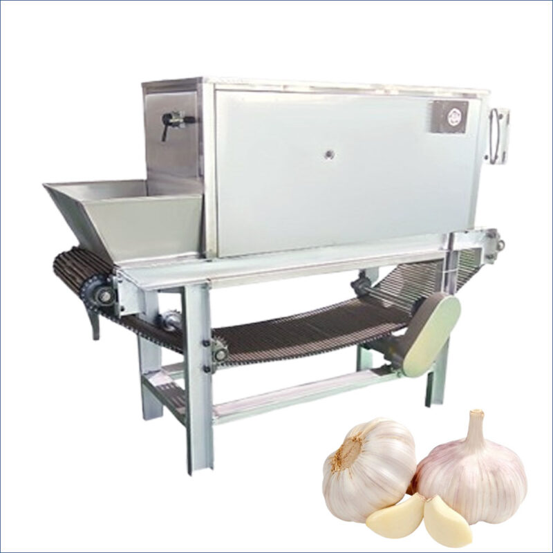 Industrial Chain Type Dry Garlic Peeling Machine With High Efficiency ...