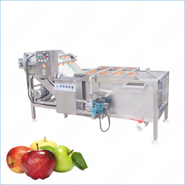 Stainless Steel Apple Washing Machine for Hygienic Fruit Cleaning ...