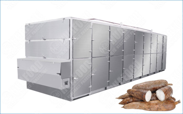 Continuous Mesh Belt Cassava Drying Machine for Cassava Chips & Starch ...