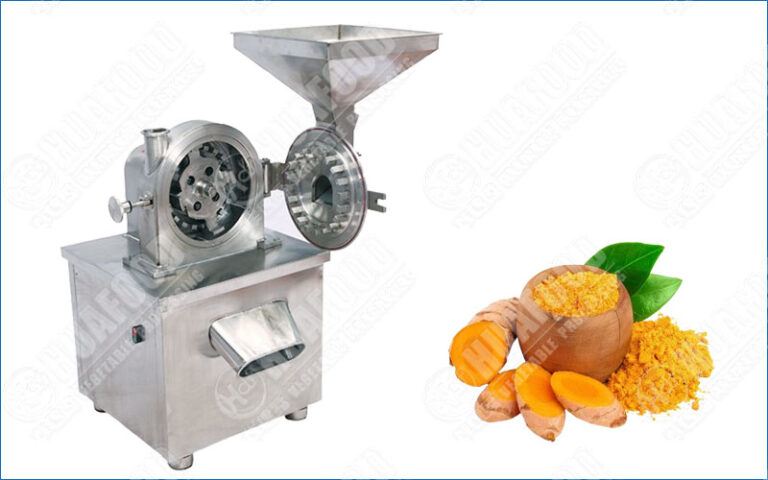 Commercial Turmeric Powder Grinding Machine 50-300 Mesh Adjustable ...